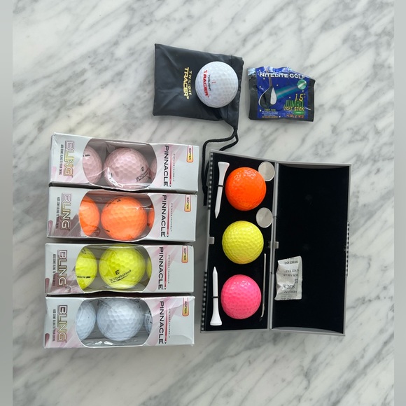 Other | Pinnacle Bling Soft Golf Ball 15 In Total Plus 1 New Twilight ...